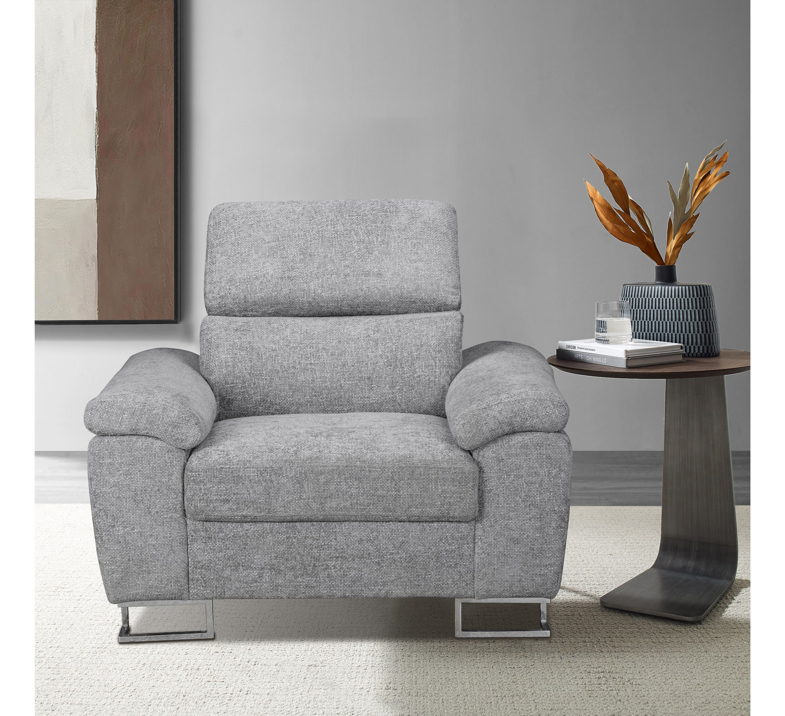 Roma Fabric One Seater