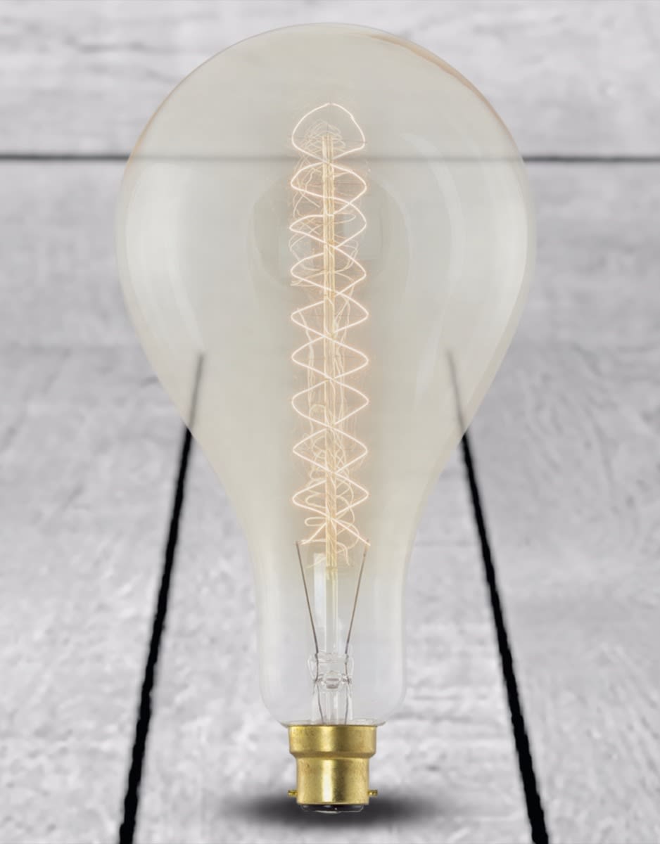 Retro XXL Spiral Filament Balloon Bulb (B22 40w)