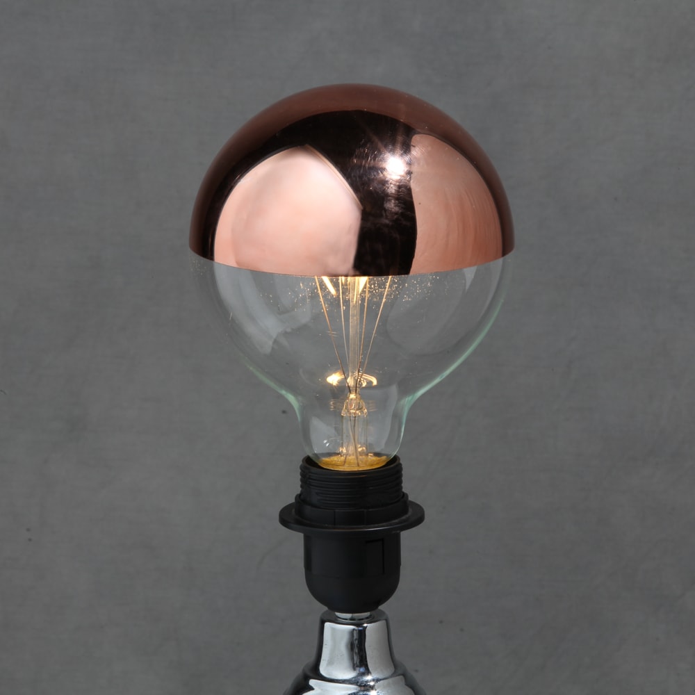 LED 3w Large Globe Retro Filament Bulb with Copper Crown (E27 Large ...