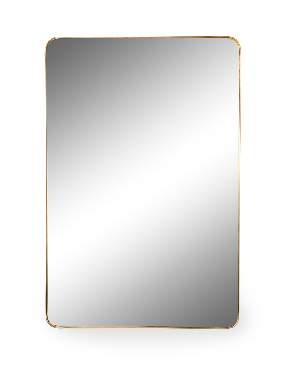 Large Rectangular Gold Framed Arden Wall Mirror