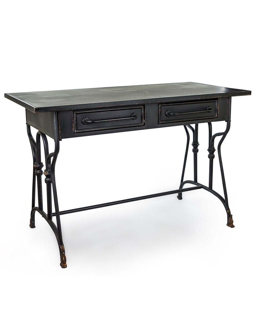 Black Metal "Verne" Desk/Table