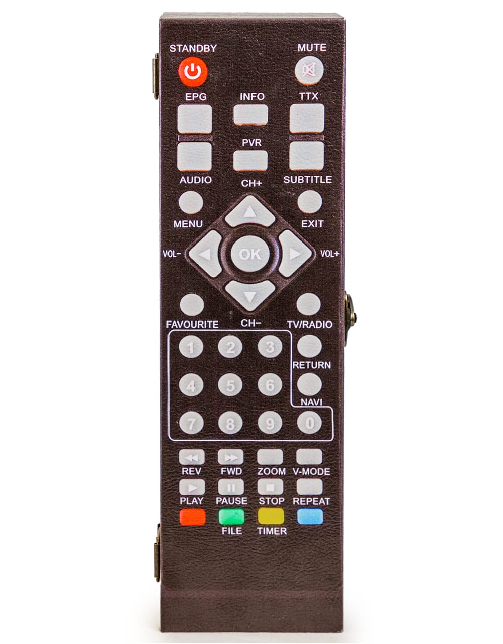 Black Retro Remote Control Storage Box