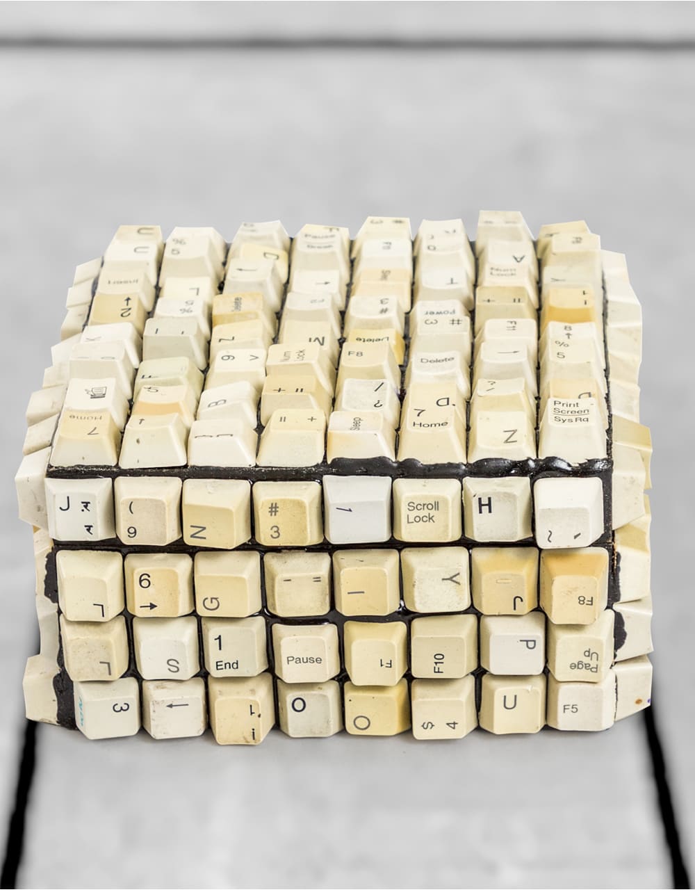 Upcycled Classic Computer Keyboard Small Storage Box