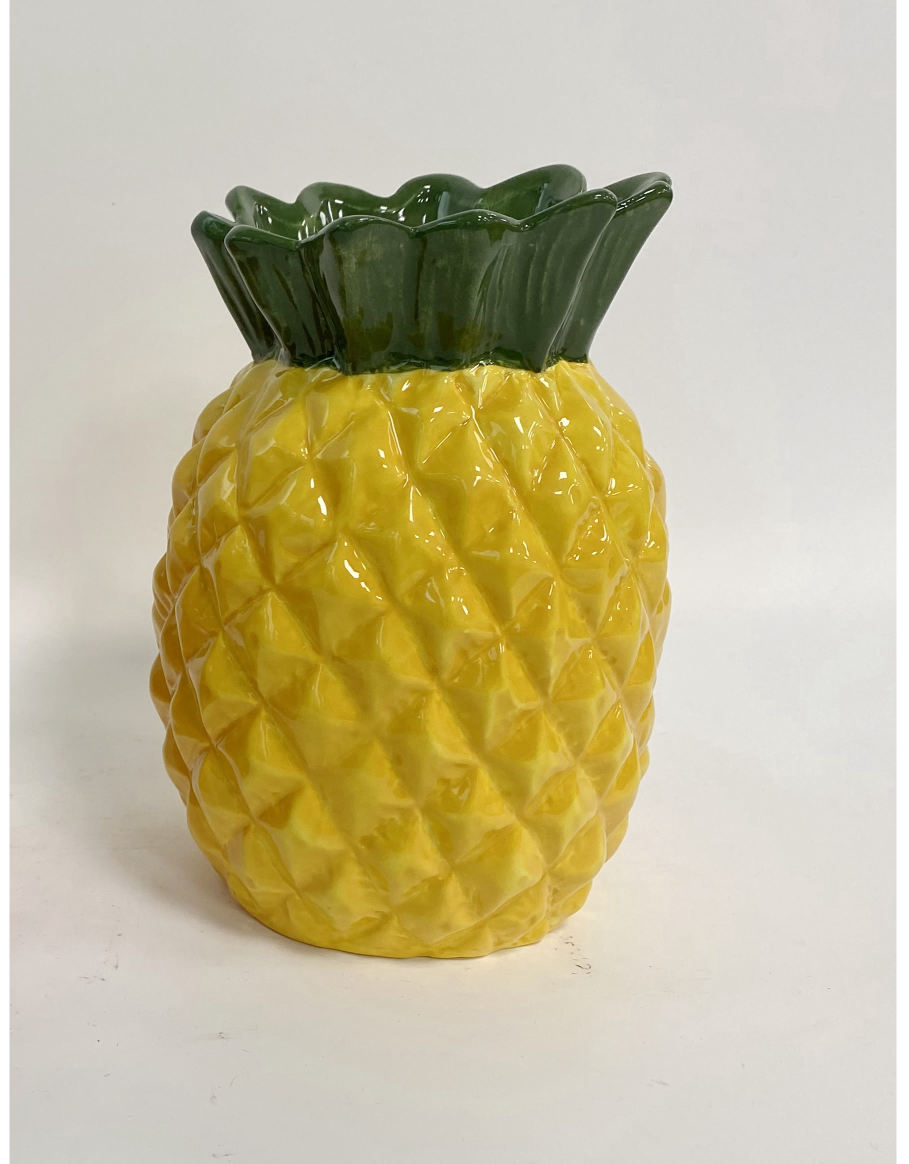 Ceramic Pineapple Stem Vase