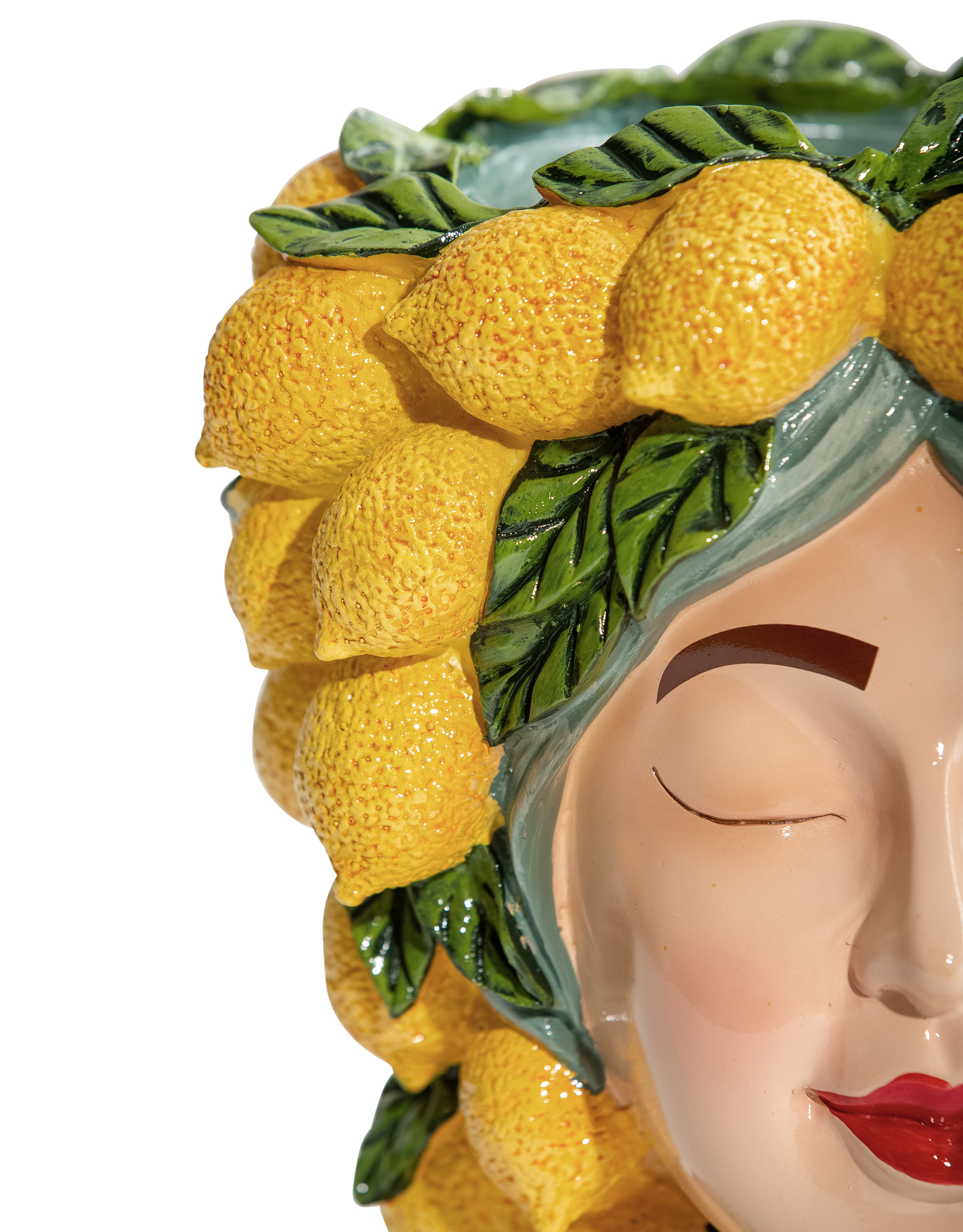 "Lady Lemon" Bust Vase