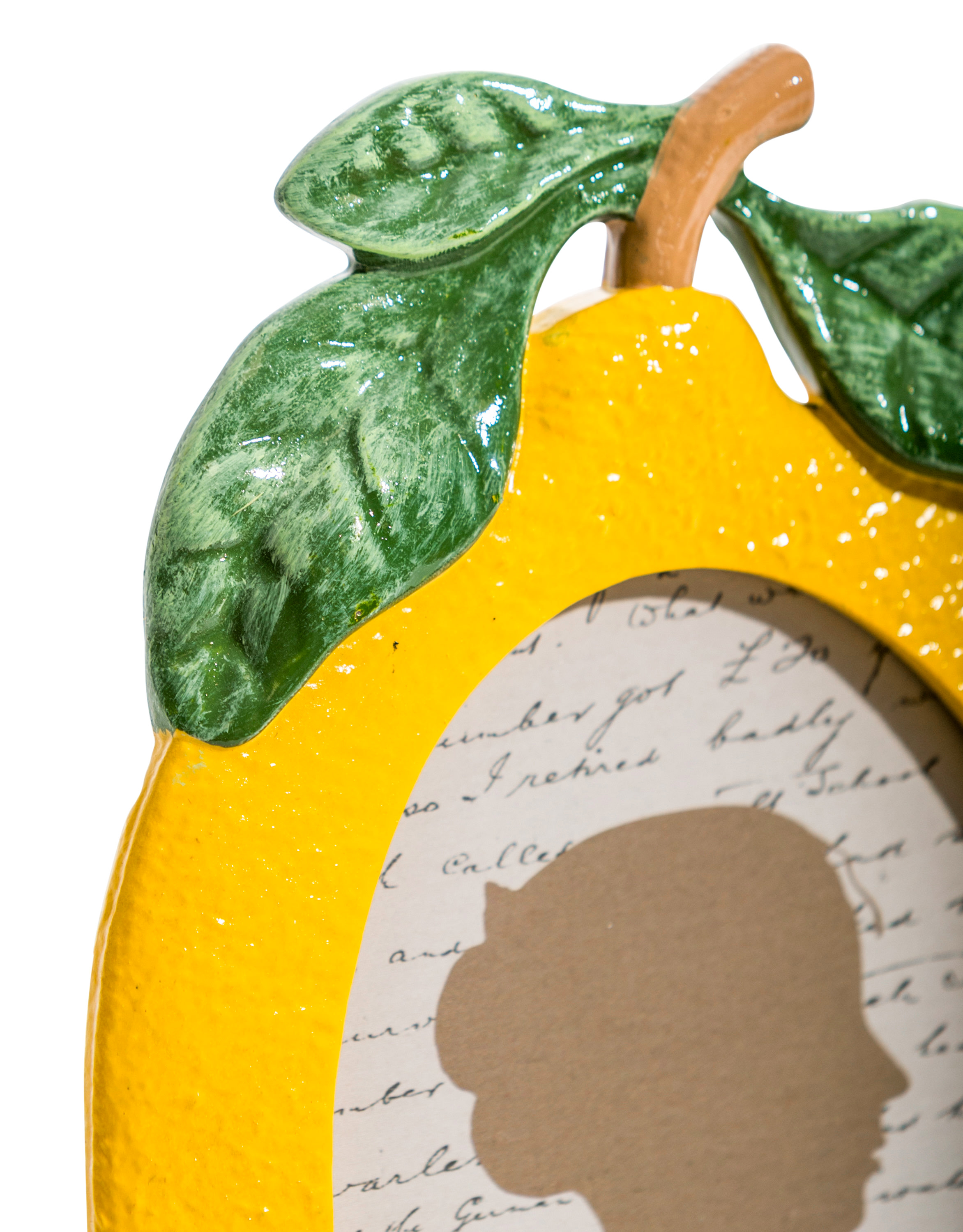 Lemon Photo Frame 4x6"