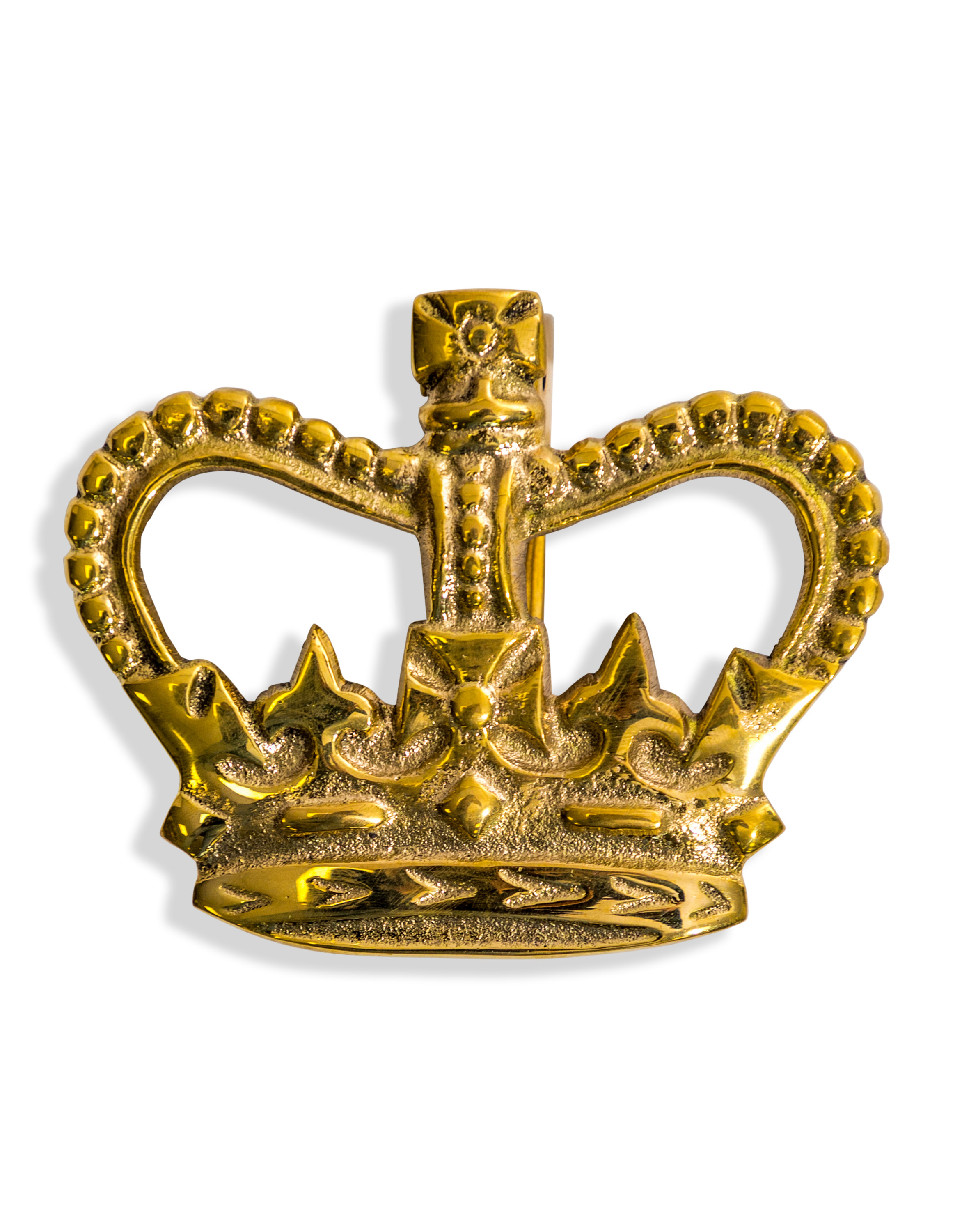 Brass Royal Crown Door Knocker
