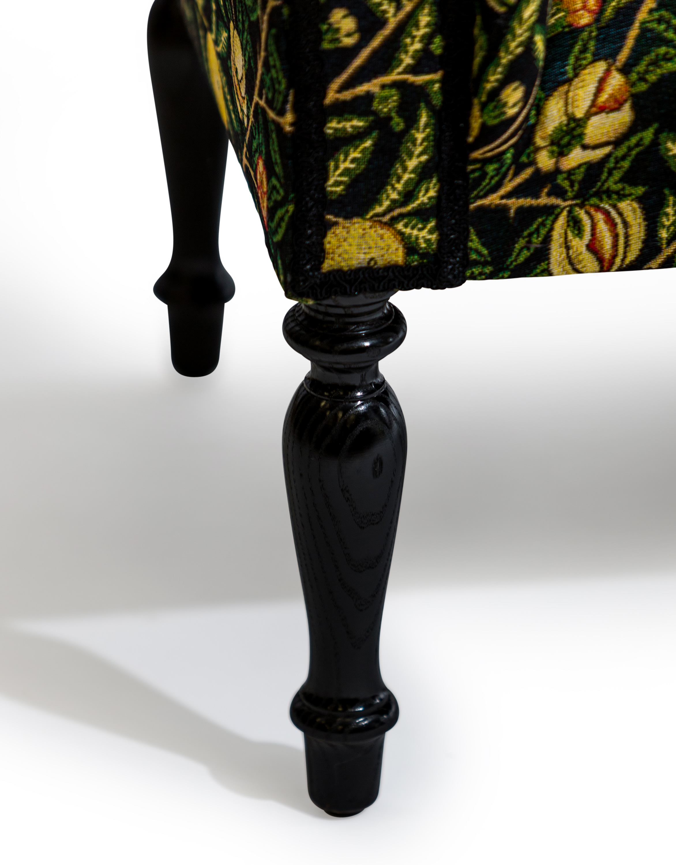 William Morris Citrus Fruit Occasional Sofa - Hand Made in the UK