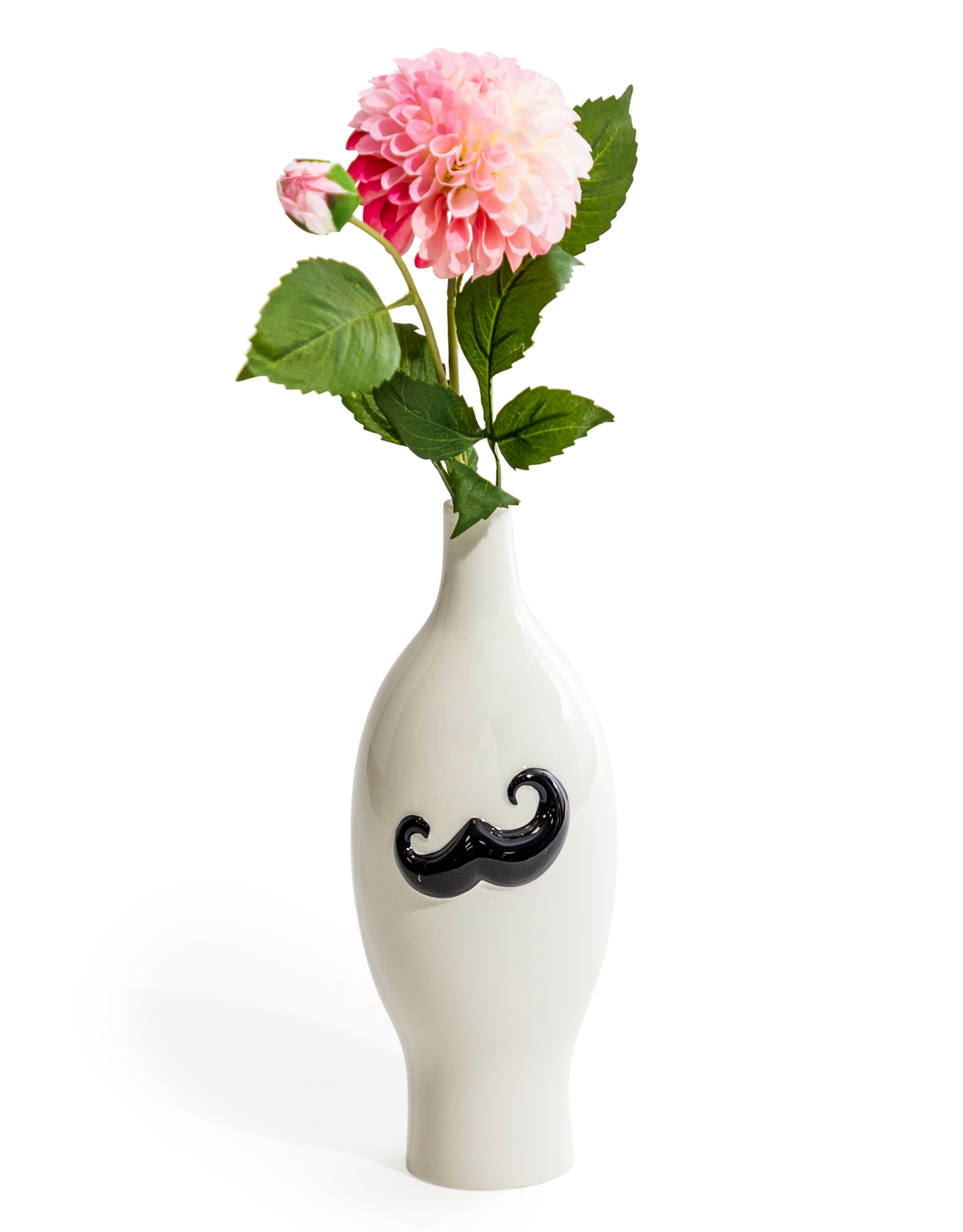 Ceramic Moustache Stem Vase