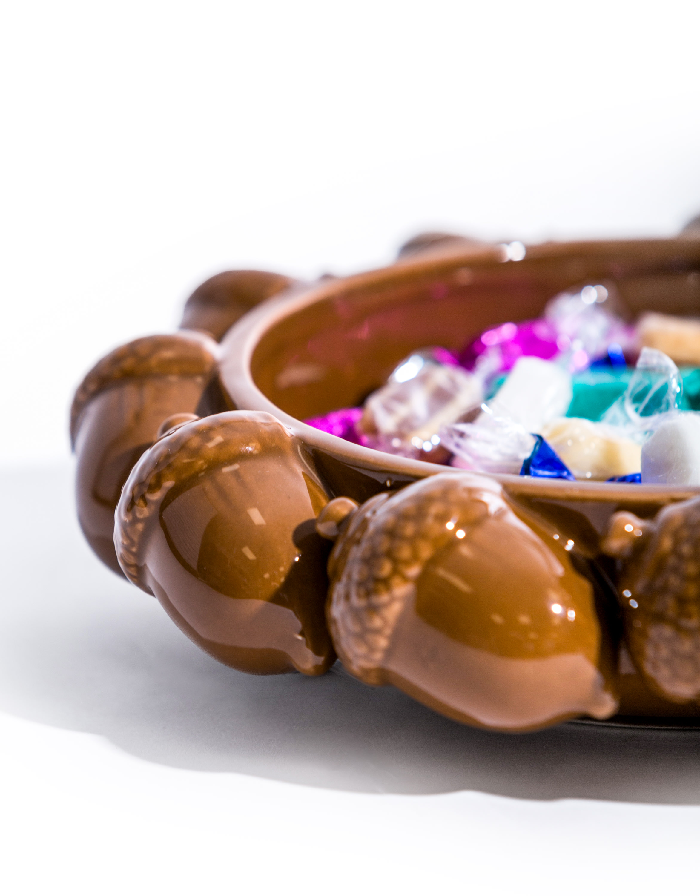 Ceramic Multi Acorn Bowl