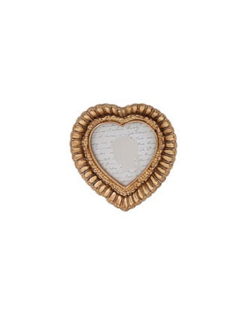 Small Gold Heart Photo Frame