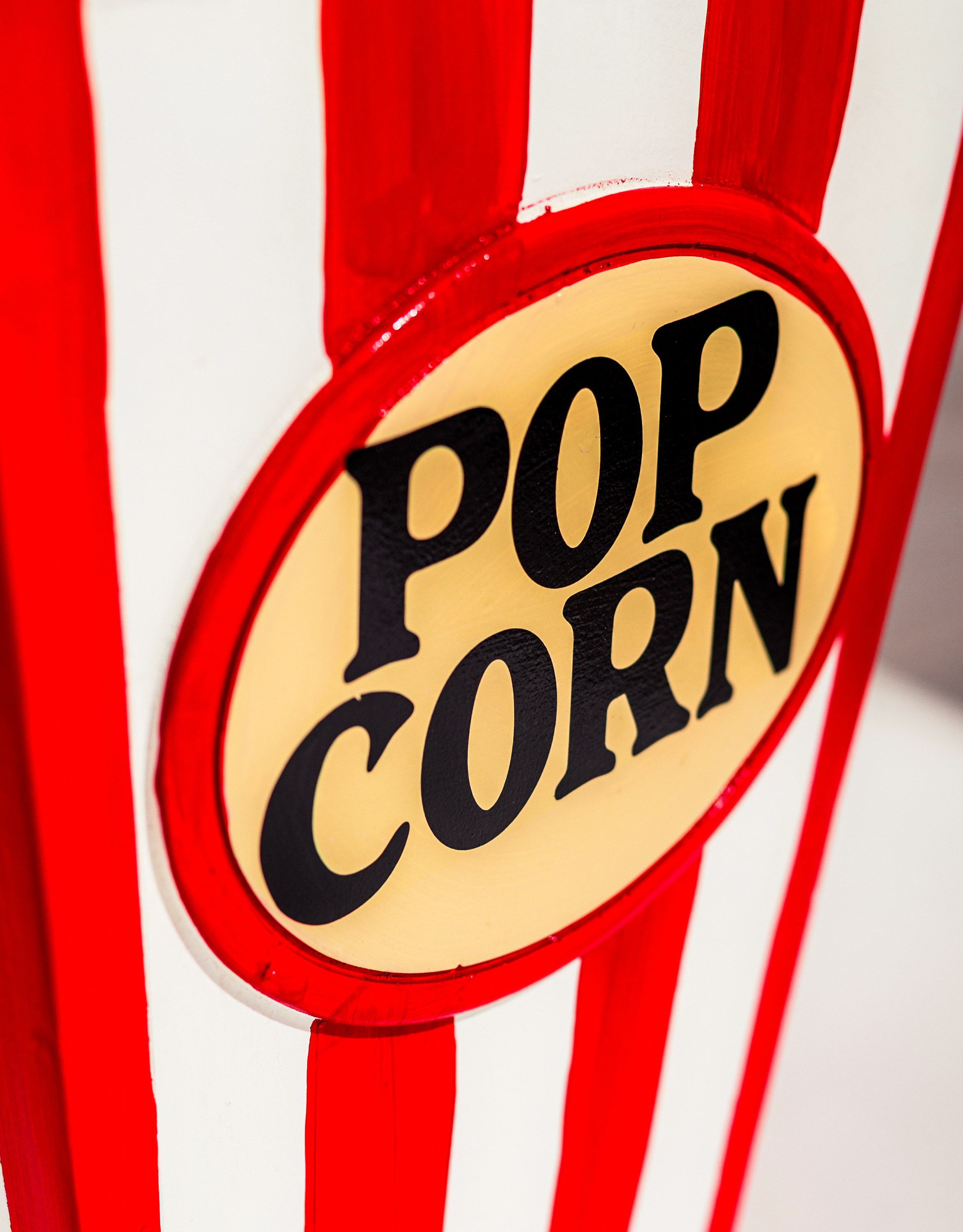 Popcorn Box Side Table / Stool