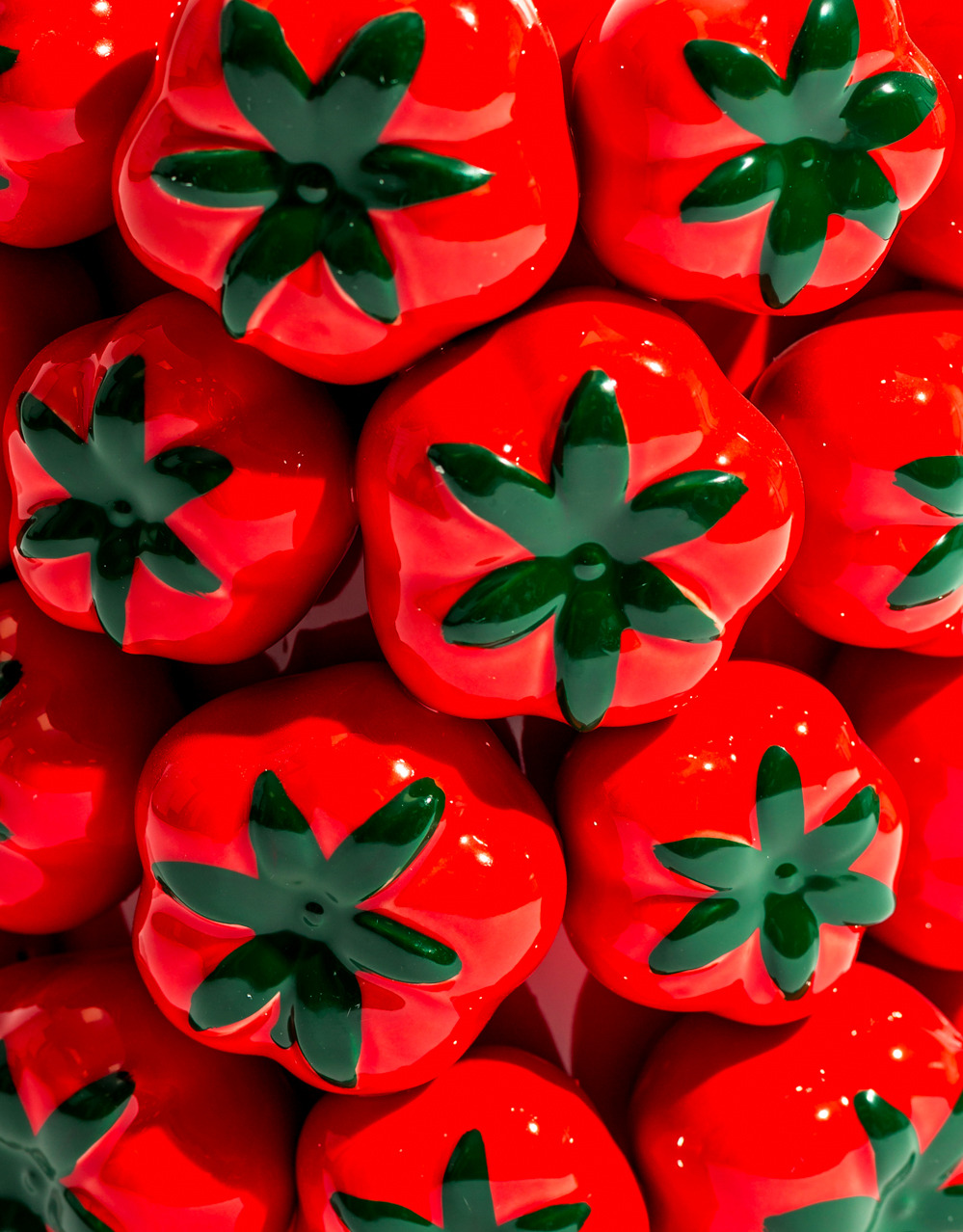 Ceramic Large Multi Tomato Vase