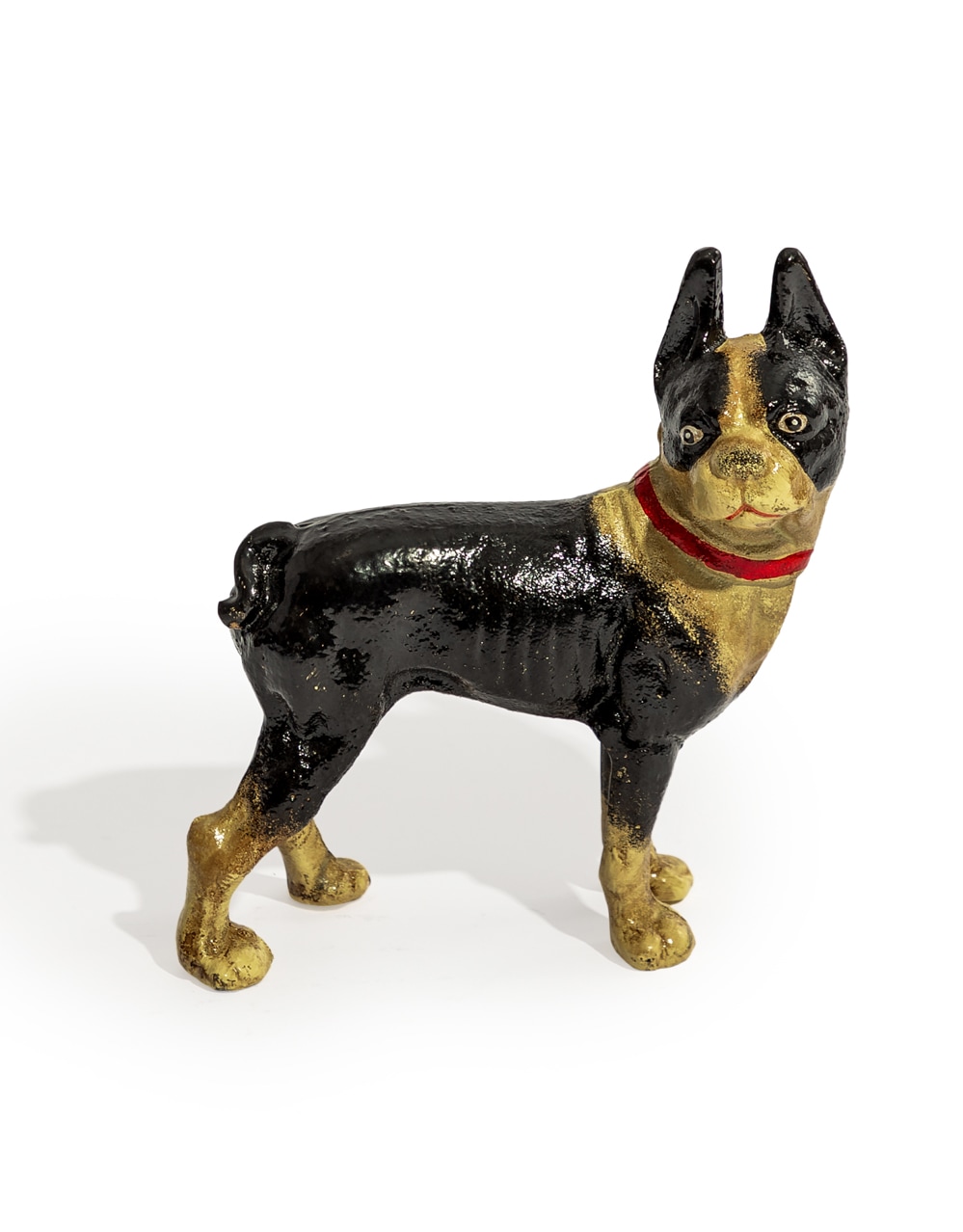 Cast Iron Boston Terrier Door Stop