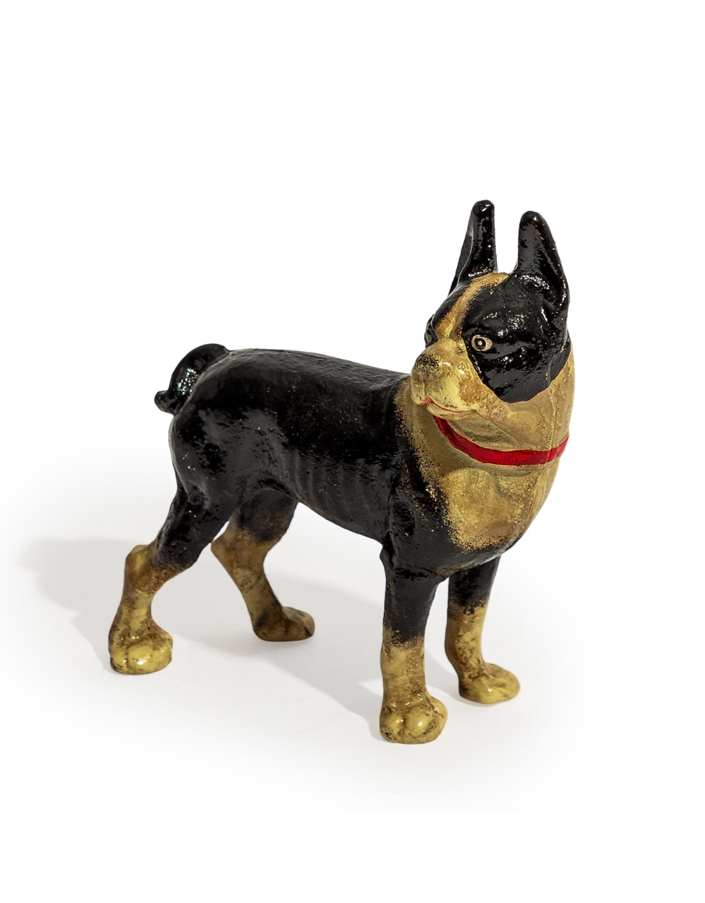 Cast Iron Boston Terrier Door Stop