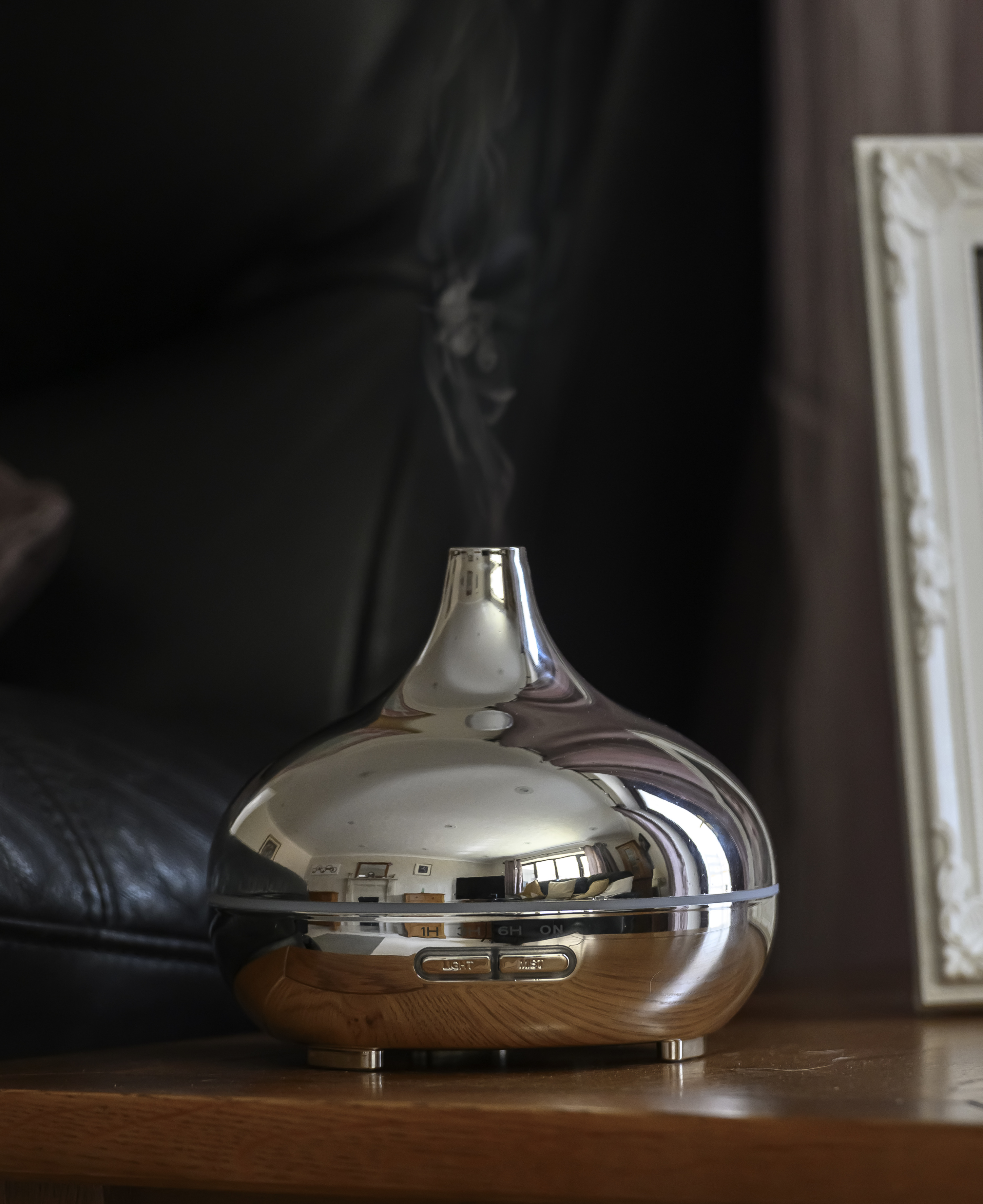 Silver Metallic USB Verdure Ultrasonic Diffuser