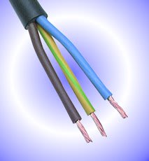 StageFlex 3183Y Metre x H05VV-F 318Y PVC Cable - 3core 0.75mm Black