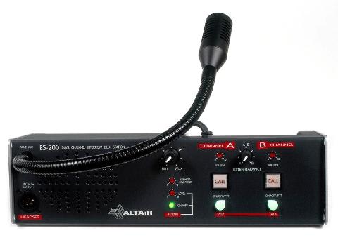 Altair 5008 ES200 Intercom Remote Station Desk Mounting - 2ch