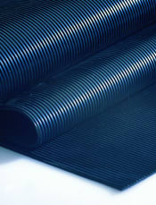 StageStore 5640703 10m x 1.2m Rubber Matting 3mm Black