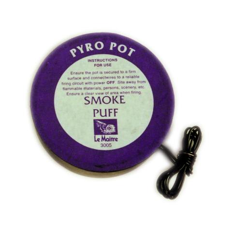 Le Maitre 1222 12 x Prostage Pyro Pot - Smoke Puff Medium
