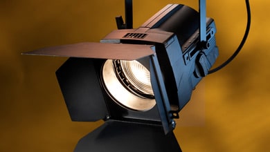 ETC 7064A1201-0X Source 4 Fresnel Black