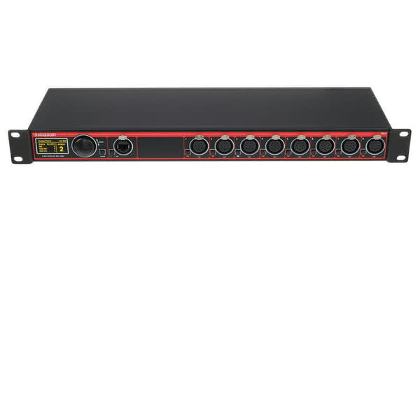 Swisson 8-Port Ethernet DMX Node XLR 5-Pin | Stage Electrics