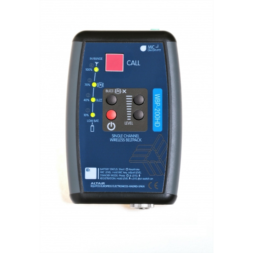 Altair WBP200HD Wireless Intercom Beltpack | Stage Electrics