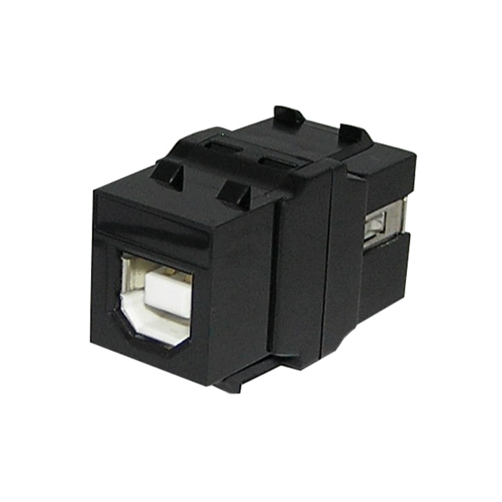 Female USB Panel Mount | Keystone Coupler | Stage Electrics