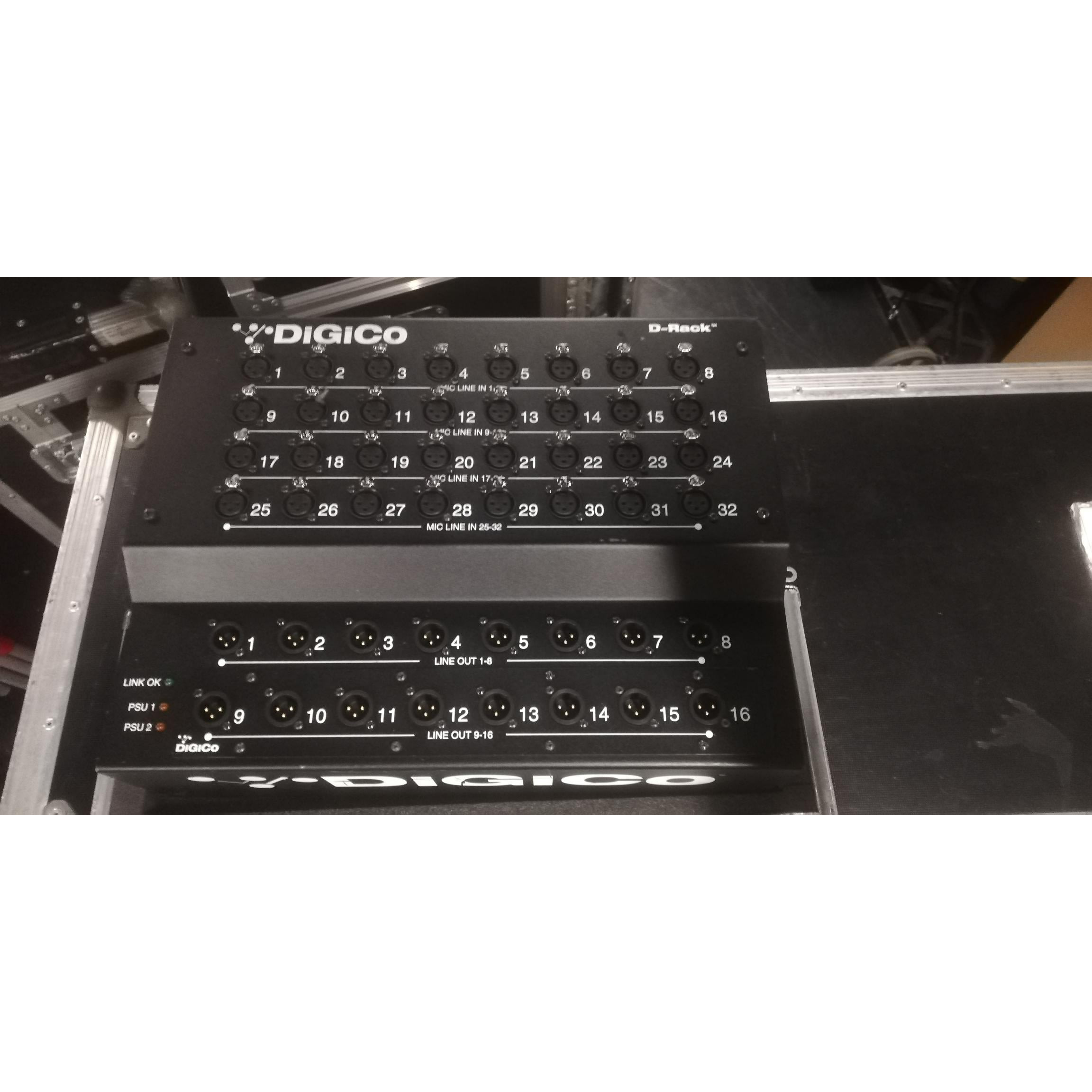 DiGiCo X-SD9-1P Ex Demo SD9 Console with D-Rack +75m Cable incl Flightcases