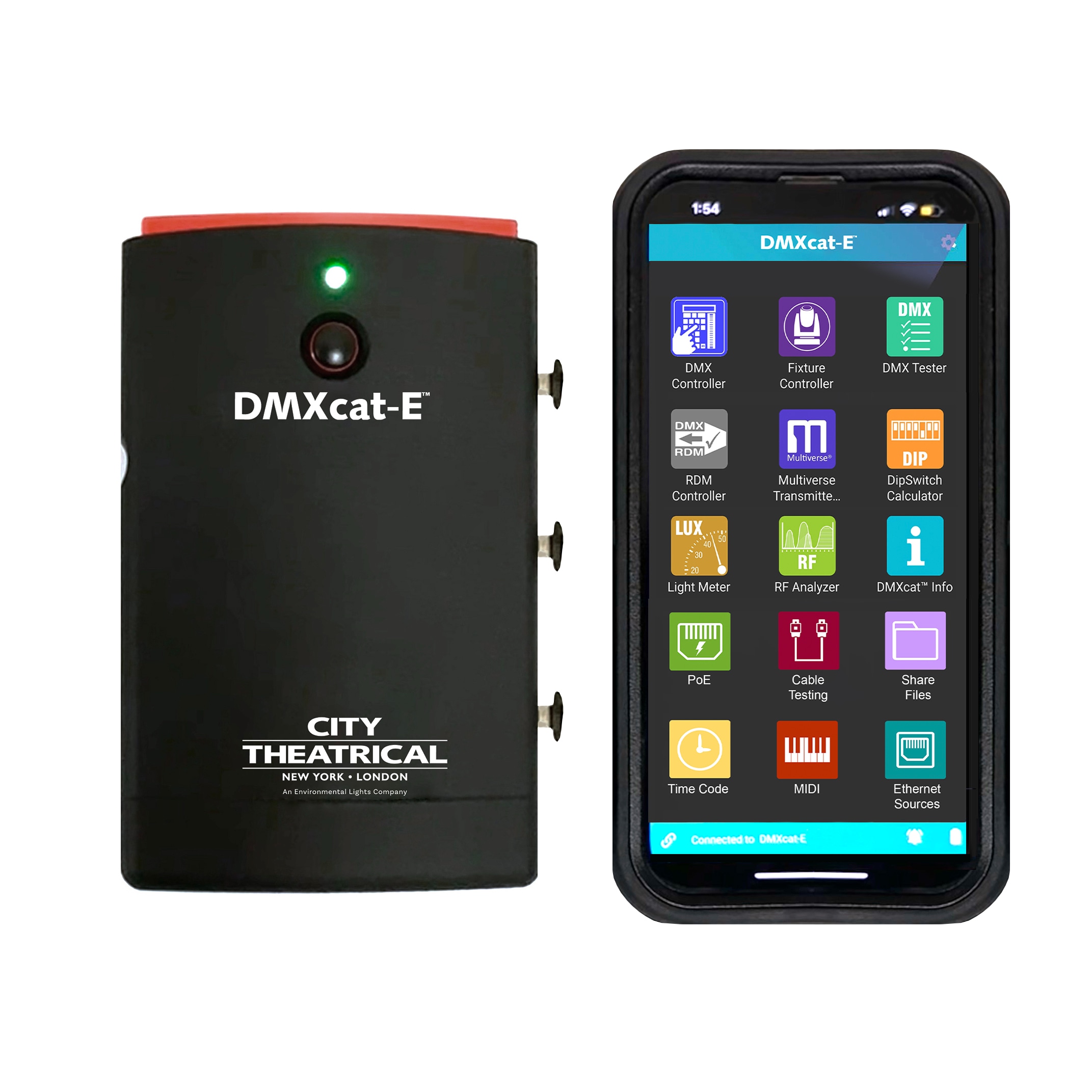 City Theatrical 6100 DMXcat-E™ | Multi-Function Test Tool