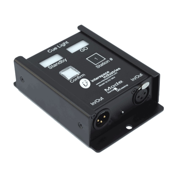 Interspace TheatreCue V4 Cue Light Outstation | Stage Electrics