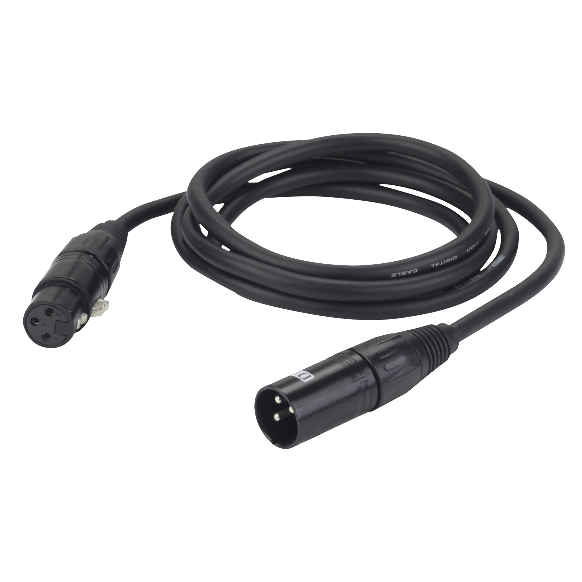 DAP FL093 DMX 3pin Cable + 3p Plug & Socket - 3m