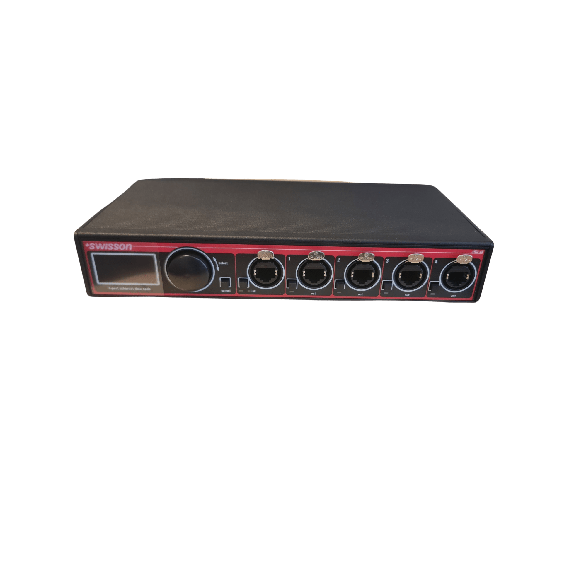 Swisson 10 48 12 XND-4B8 Ethernet DMX Node Box4-Port RJ45 etherCON