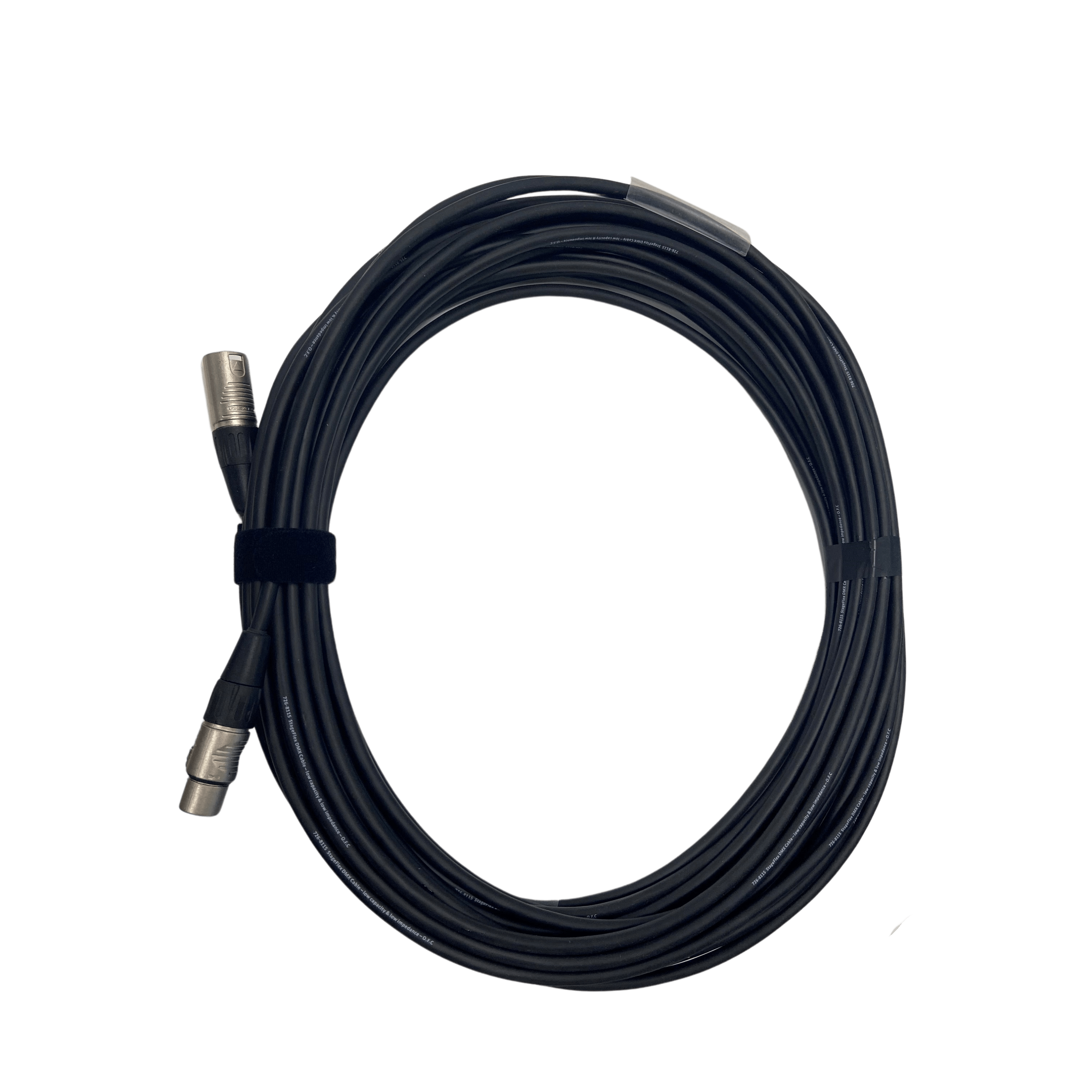 StageCable DMX 5pin Cable + Rean XLR 5pin Plug & Socket - 20m