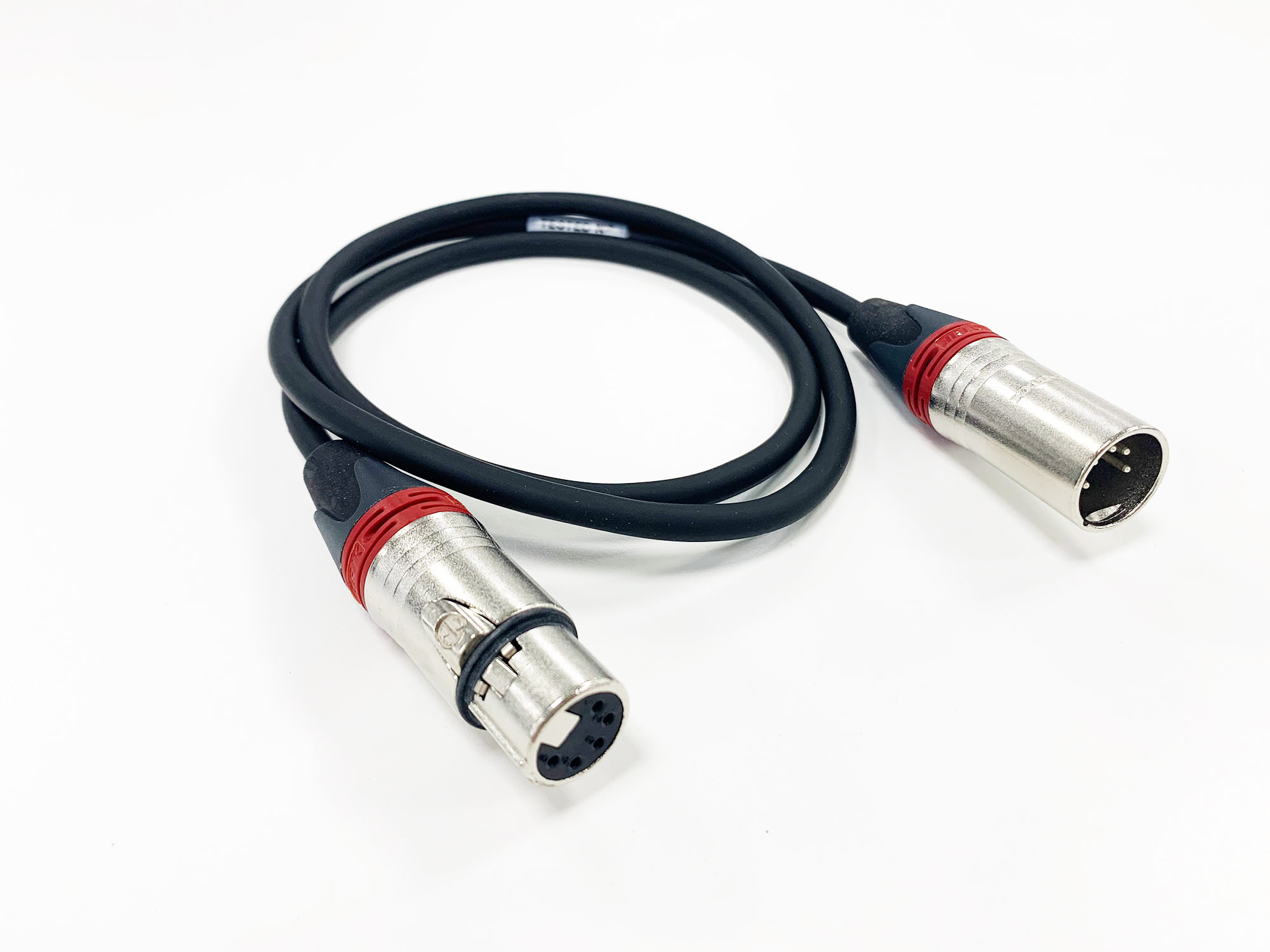 StageCable DMX 5pin Cable + XLR 5pin Plug & Socket - 2m