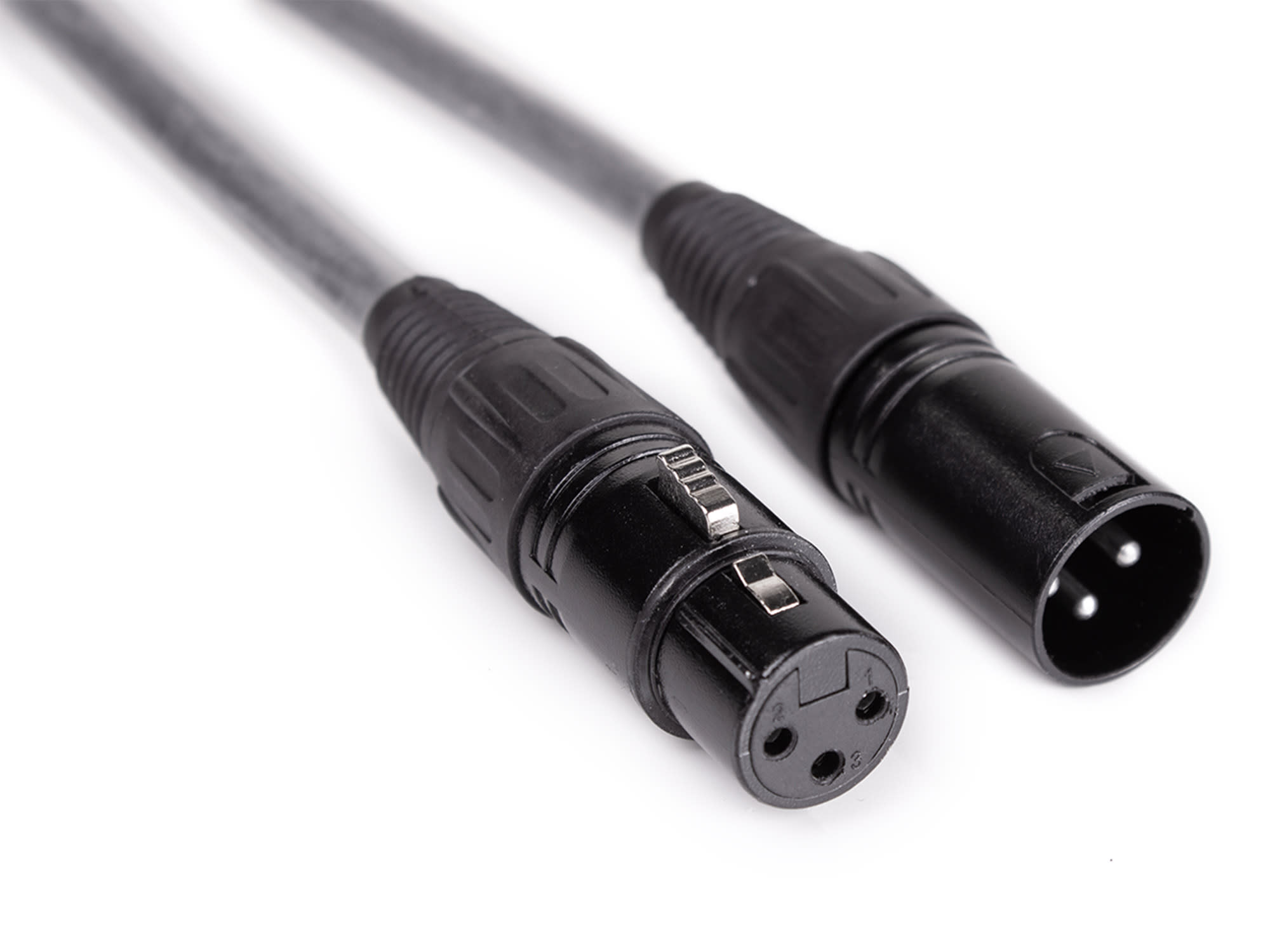 Admiral Staging KCXA3Z100 DMX 3pin Cable + XLR 3pin Plug & Socket - 10m