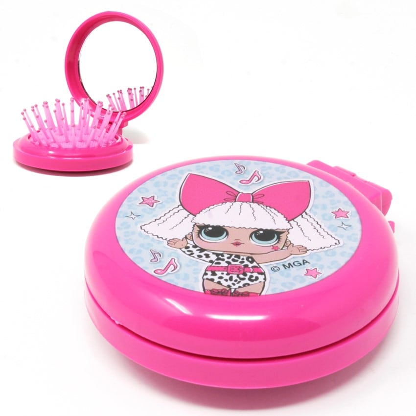 LOL Surprise Hair Brush With Mirror