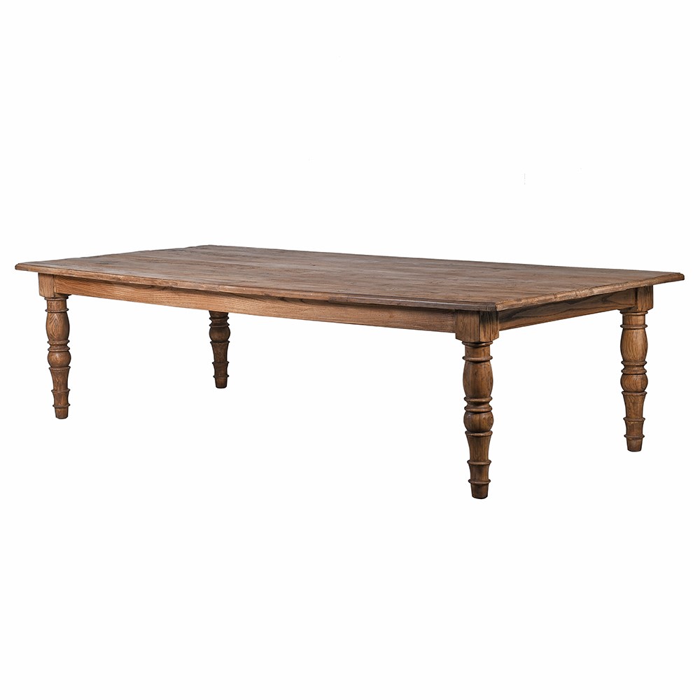 Elm Farmhouse 3m Dining Table | Nicky Cornell