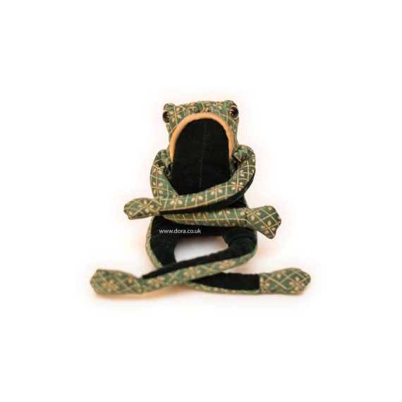 Frederick Frog Junior - Fabric Paperweight | Dora Designs