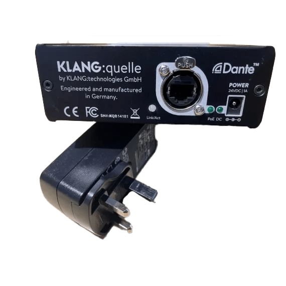 KLANG X-KG-QUELLE Ex Demo Quelle Compact Headphone Amp - Dante Input