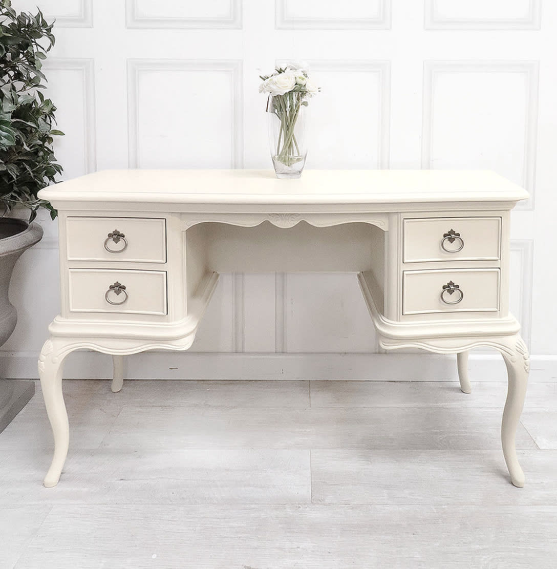Willis and Gambier Ivory French Style Dressing Table | Nicky Cornell a ...