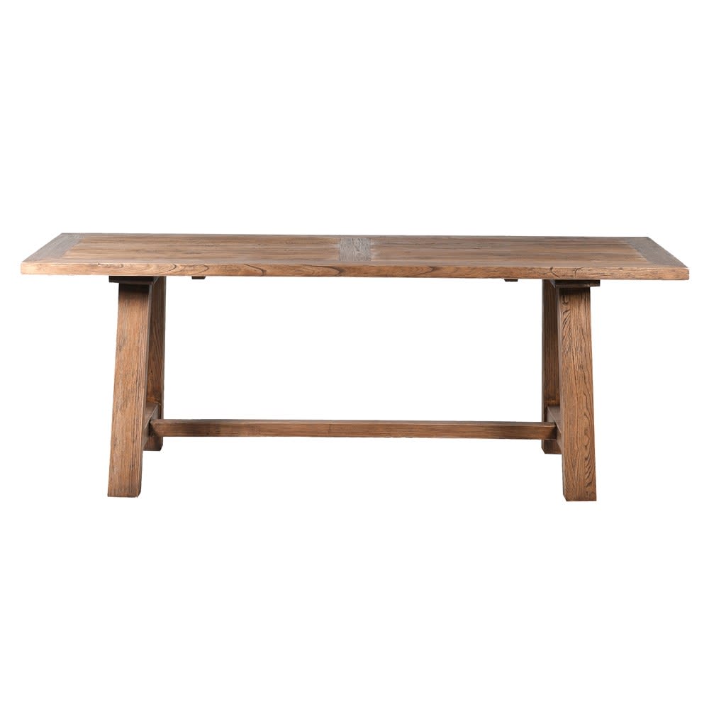 Reclaimed Farmhouse Trestle Leg Dining Table | Nicky Cornell Reclaimed Farmhouse Trestle Leg Dining Table | Nicky Cornell
