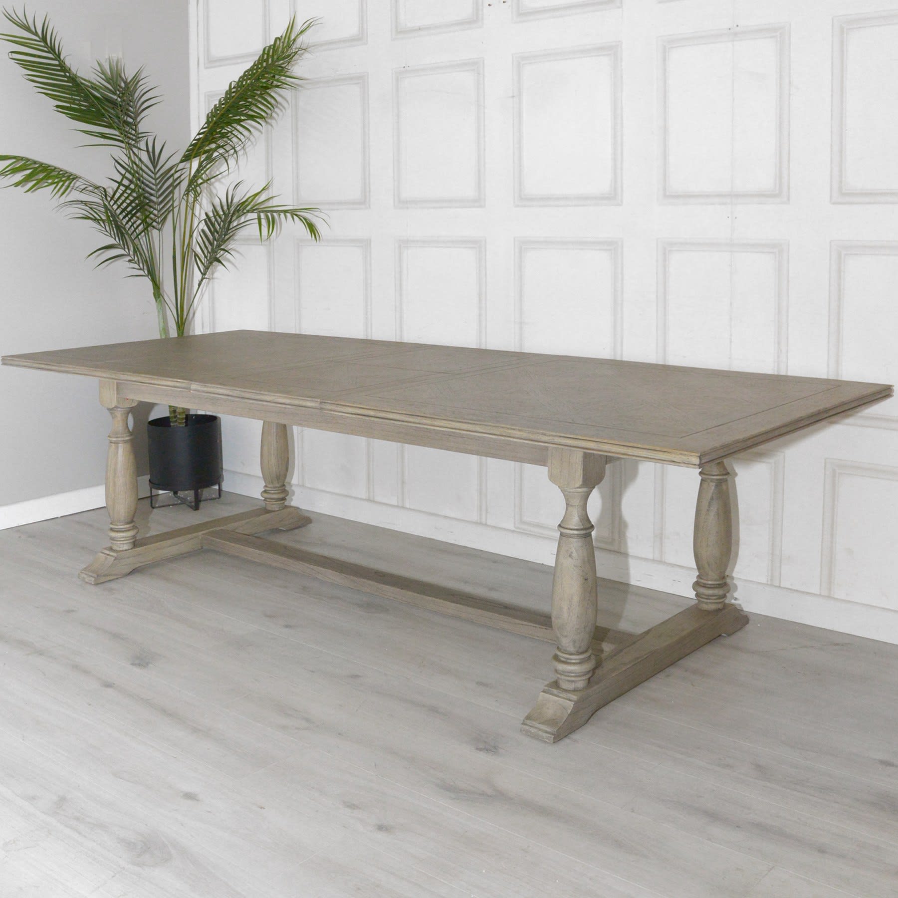 Mustique Wooden Large Extending Dining Table | Gallery Direct at Nicky ...
