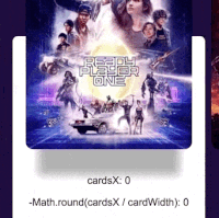 Animated card slider with Vue & GSAP - WotW