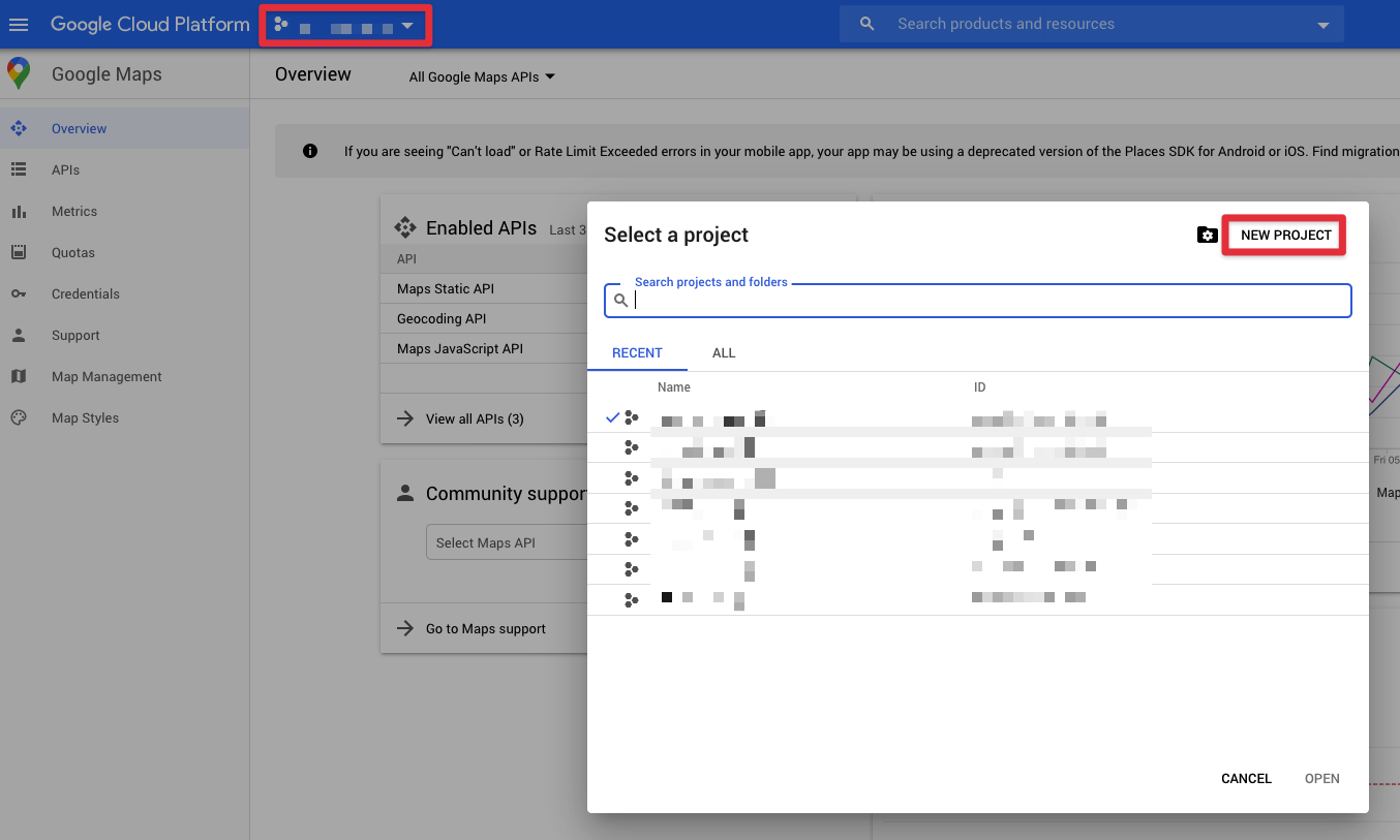 How to generate a Google Maps key · eddiesigner/sketch-map-generator Wiki · GitHub