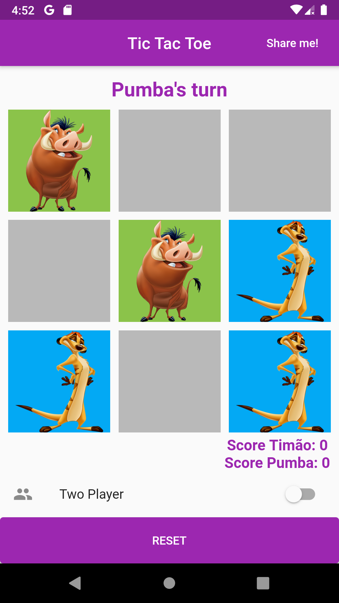GitHub - Edsan7/tic-tac-toe-flutter: Tic Tac Toe app game created in the Mobile Programming ...