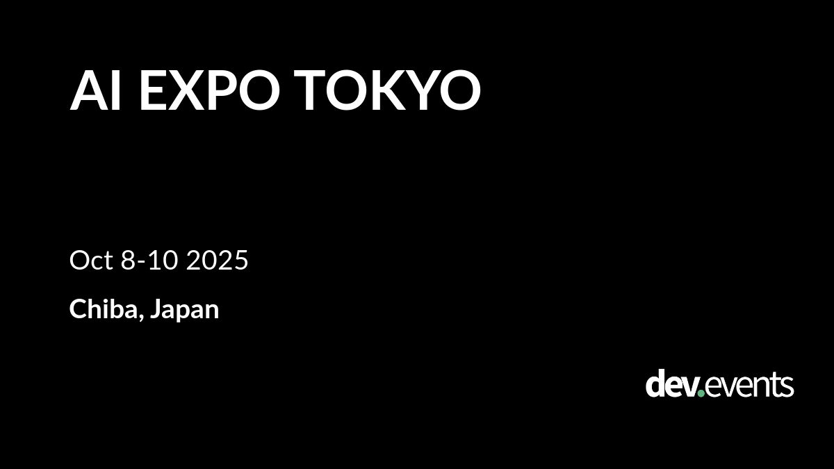 AI EXPO TOKYO
