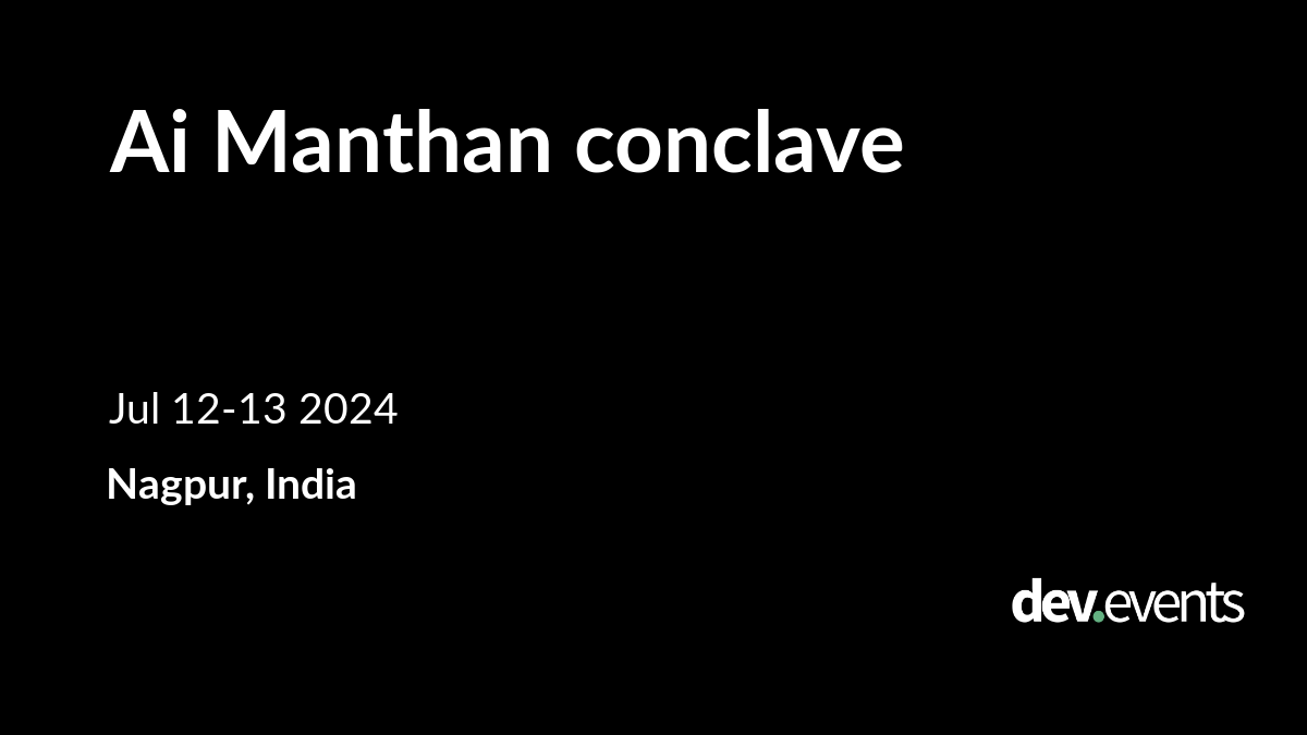 Ai Manthan conclave