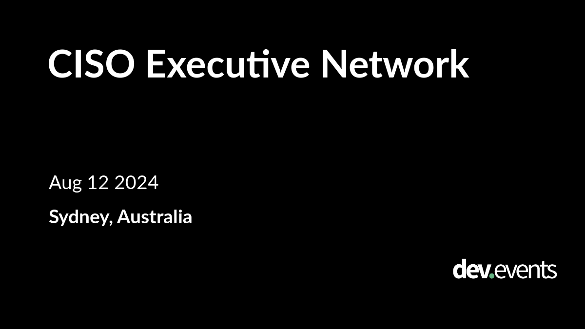 CISO Executive Network CISO Executive Network
