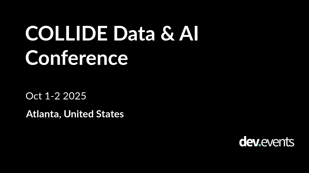 COLLIDE Data & AI Conference